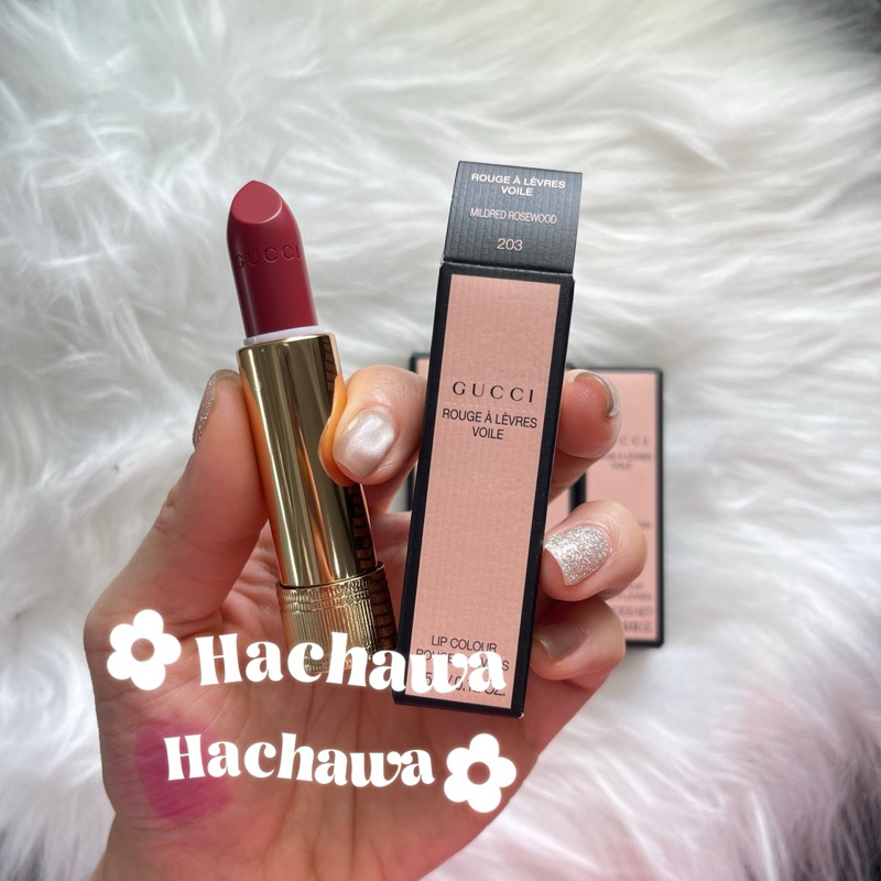 แท้💯 ลิป GUCCI สี 201, 204, 208 Rouge a Levres Satin, Sheer, Mat Lip ...