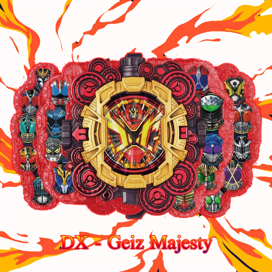 DX - Geiz Majesty Ridewatch มือ 1 ของแท้ พร้อมส่ง จาก KAMEN RIDER ZI-O ...