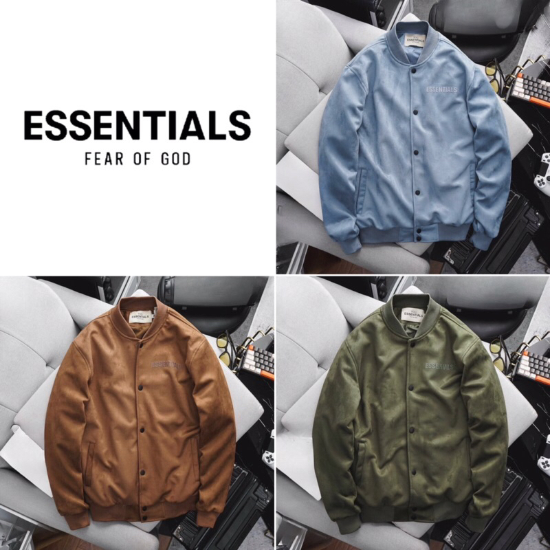 เสื้อแจ็คเก็ตแขนยาว Essentials Jacket | Shopee Thailand