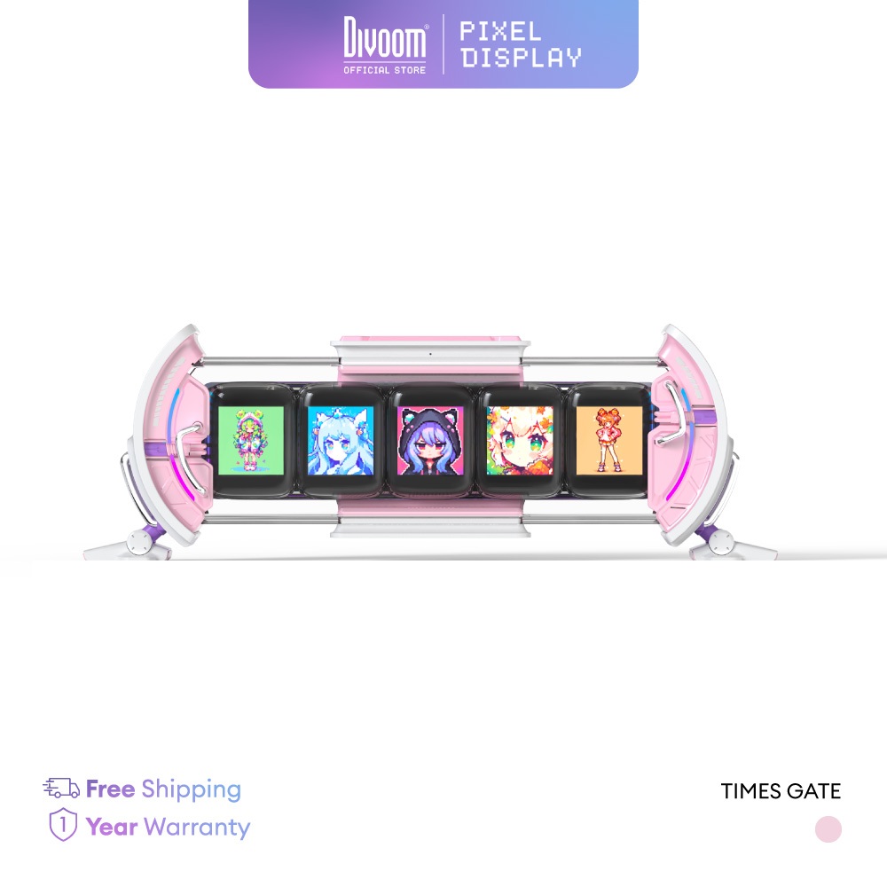 Divoom Times Gate - ตกแต่งโต๊ะคอม | Shopee Thailand