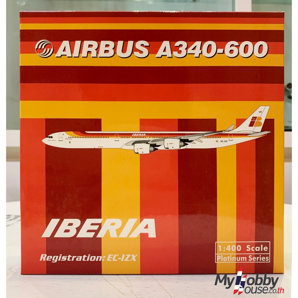 Iberia A340-600 (EC-IZX) Phoenix 1:400 DEFECT | Shopee Thailand