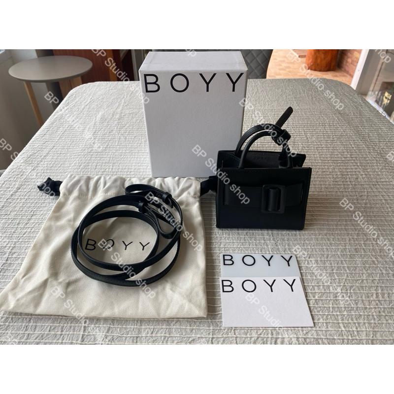 BOYY Bobby Charm Blackใบจิ๋วแต่แจ๋ว น่ารัก ตะมุตะมิ แบรนด์เนมมือสองของ ...