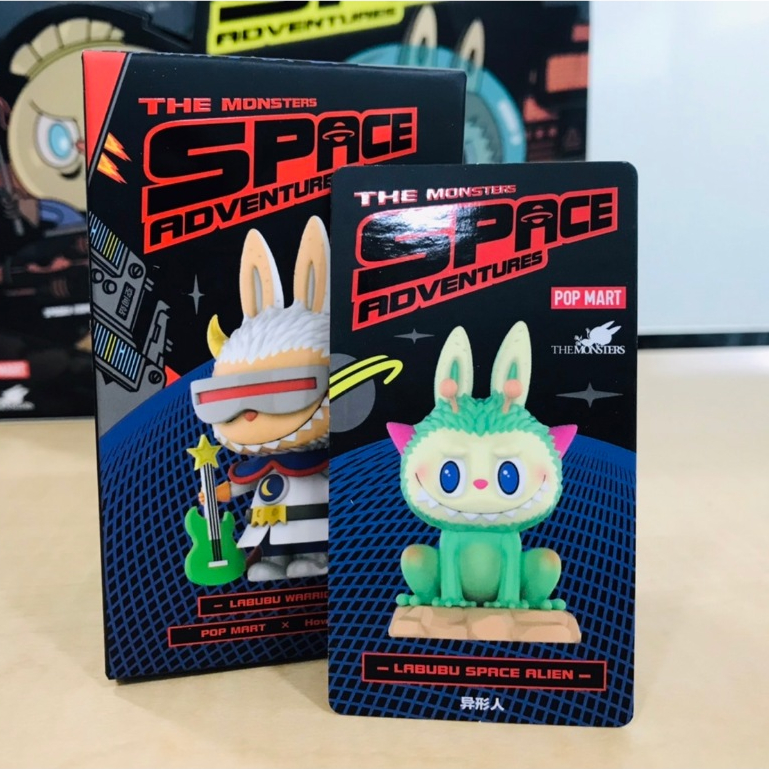 POPMART The Monsters Space Adventures Labubu Space Alien | Shopee Thailand