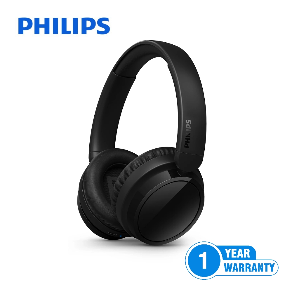 Philips Over-ear wireless headphones 5000 series TAH5209BK/00 | Shopee ...