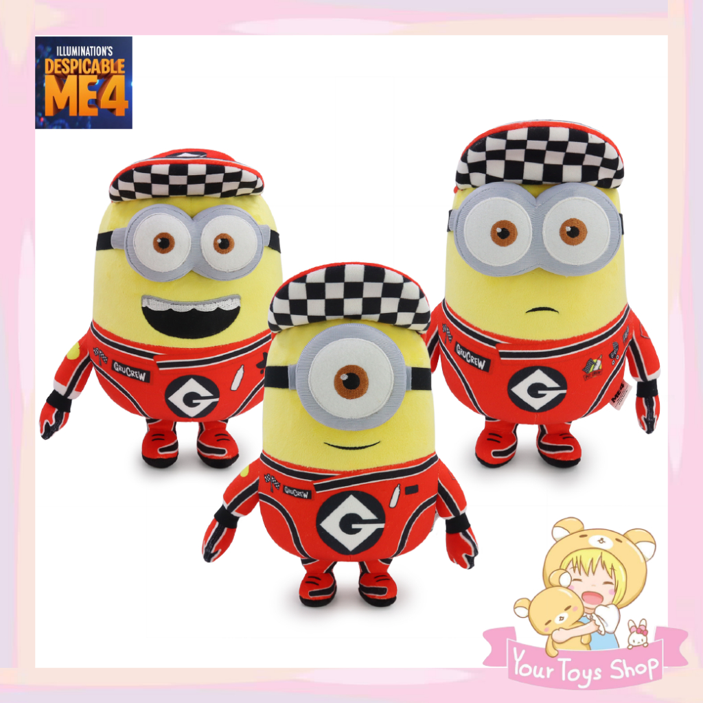 Illuminations ลิขสิทธิ์แท้ ตุ๊กตา มินเนี่ยน Minion (Phil,Ron,Carl ...