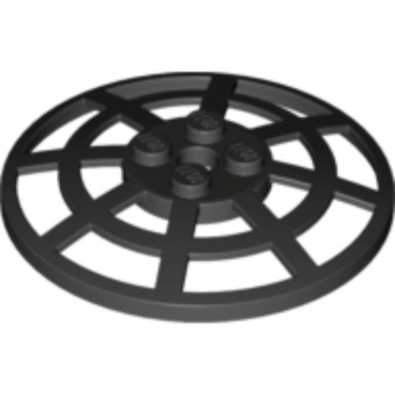 Part Lego 4285b Dish 6 x 6 Inverted (Radar) Webbed - Type 2 (Underside ...