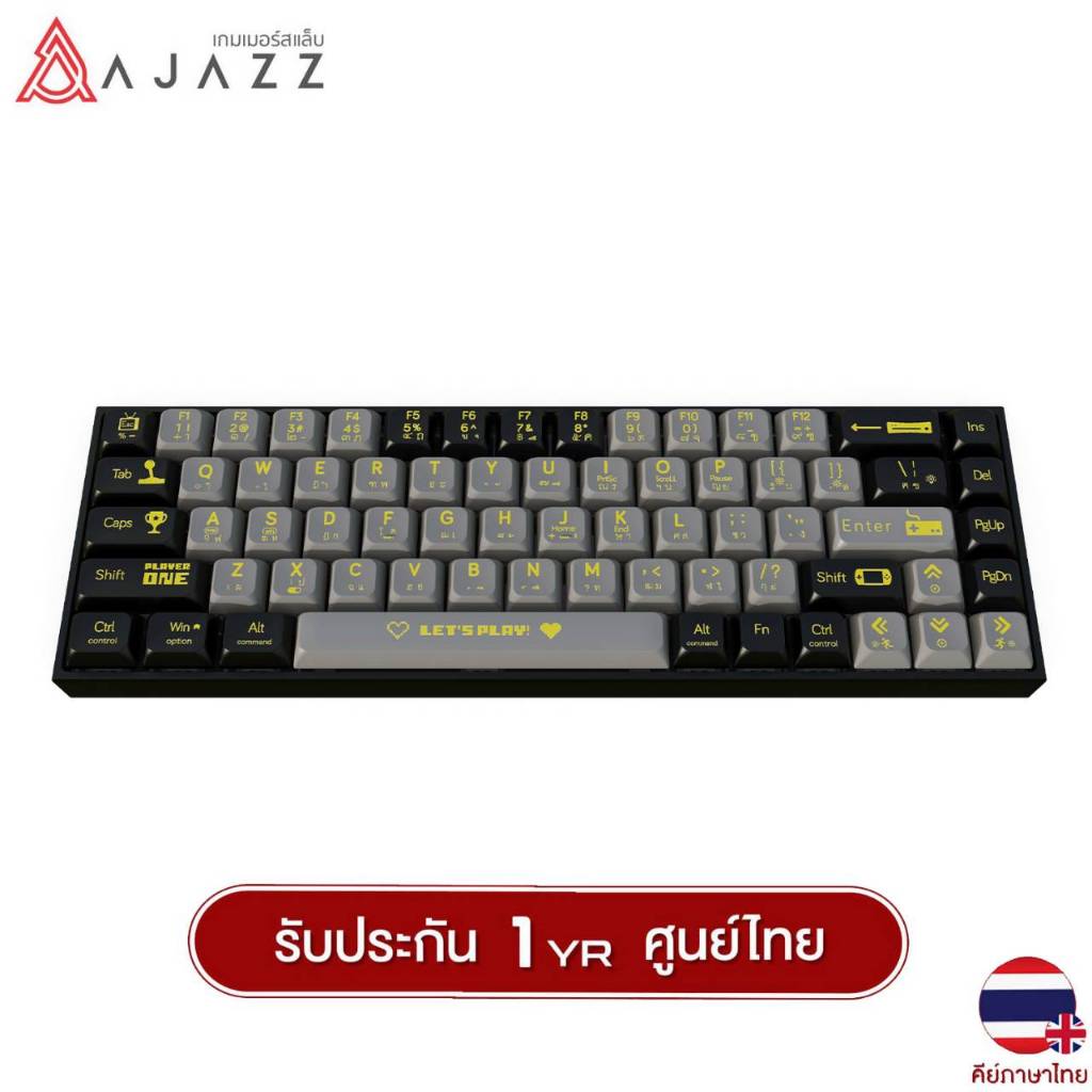Ajazz AK680 คีย์บอร์ดเกมมิ่ง Ajazz 68 key Wired Version Lets Play ...