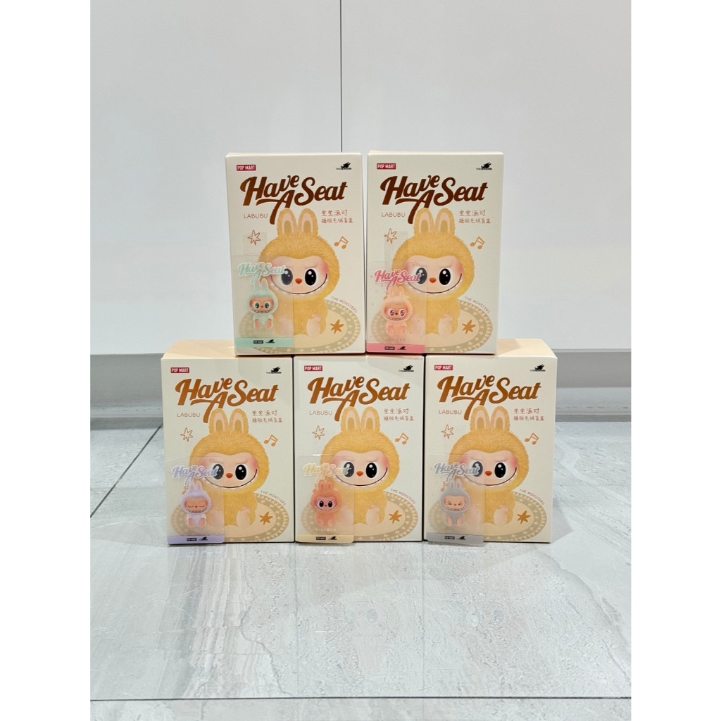 สินค้าพร้อมส่ง POPMART Labubu Macaron V2 Have a Seat THE MONSTERS ...