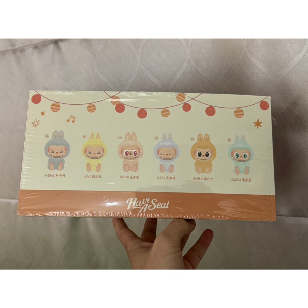 พร้อมส่งในไทย POPMART Labubu Macaron V2 Have a Seat THE MONSTERS ฟิกเก ...