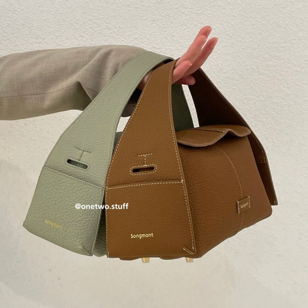 Songmont - Drippy Roof Bag (Small) กระเป๋าสะพายหนังวัว ของแท้จากช็อปจีน ...
