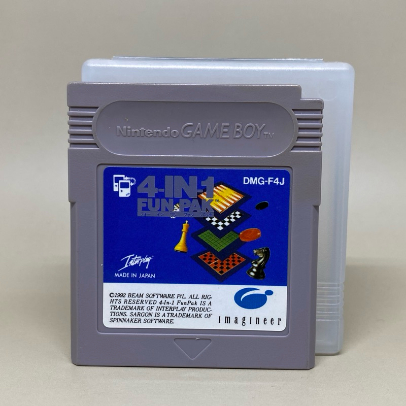 4-IN-1 FUN PAK (GB) | ตลับเปล่าเกมบอยแท้ | Gameboy Original Cartridge ...