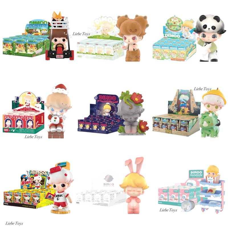 POPMART DIMOO all COLLECTION SERIES รวมทุกแบบ | Shopee Thailand