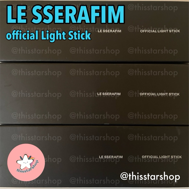 💚พร้อมส่ง แท่งไฟ LE SSERAFIM official Light Stick | Shopee Thailand