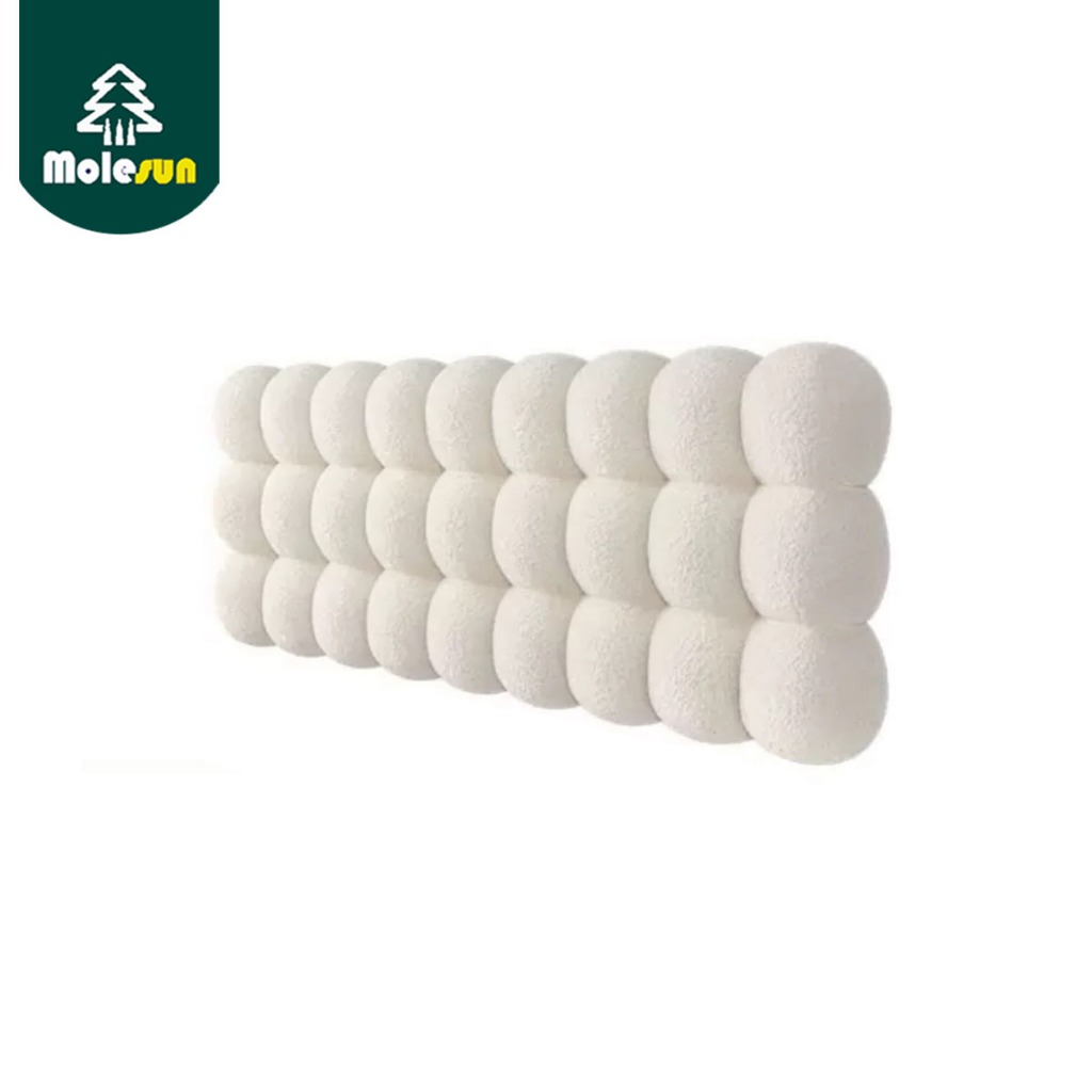 MOLESUN หมอนหัวเตียง หรูหรา หมอนเสริมเตียง เบาะพิงหลังนุ่มมาก น่าสัมผัส ...