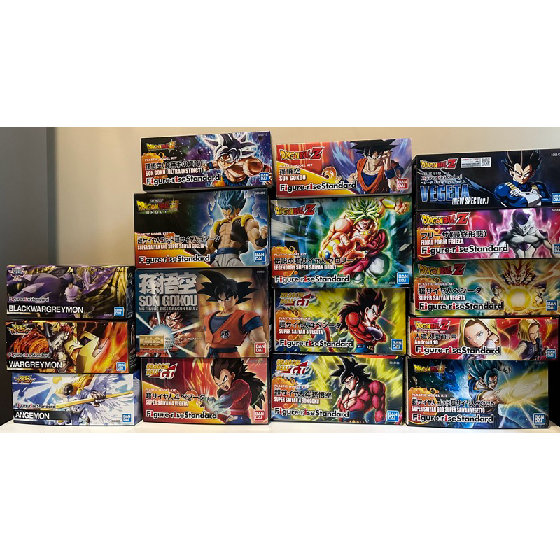 Figure-rise Standard Dragon Ball& Digimon plastic kit [ชุดประกอบของแท้ ...