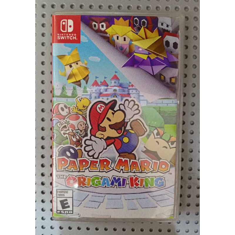 แผ่นเกม NINTENDO SWITCH (มือ2) : PAPER MARIO THE ORIGAMI KING | Shopee ...