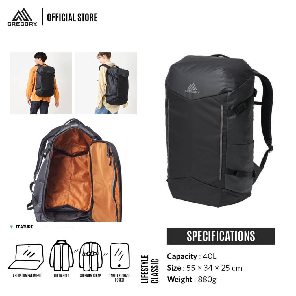 Gregory Compass 40 RF กระเป๋าเป้ กระเป๋าสะพายหลัง | Shopee Thailand