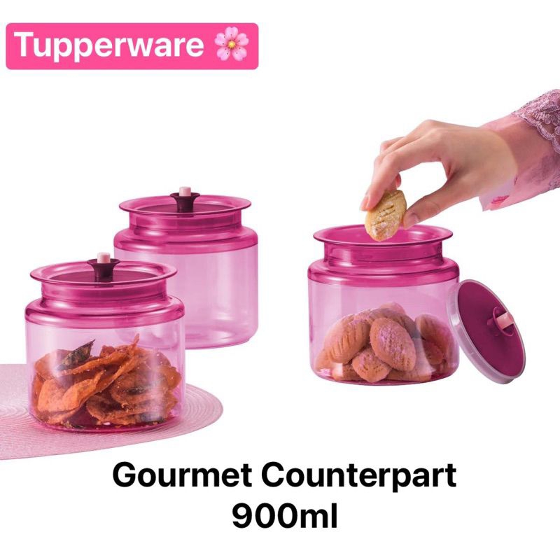 กระปุกใส่ขนม Tupperwareรุ่น Gourmet counterpart 900ml 1ใบ | Shopee Thailand