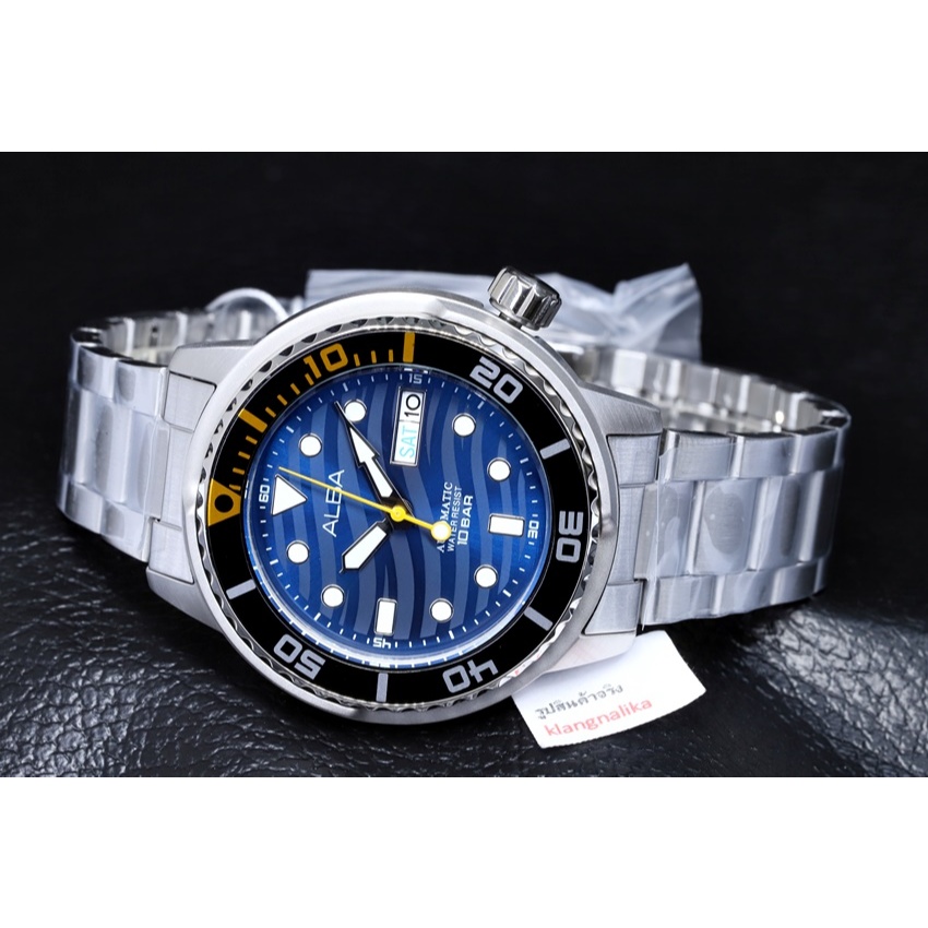 นาฬิกา Alba Tuna Automatic รุ่น AL4341X / AL4341X1 | Shopee Thailand