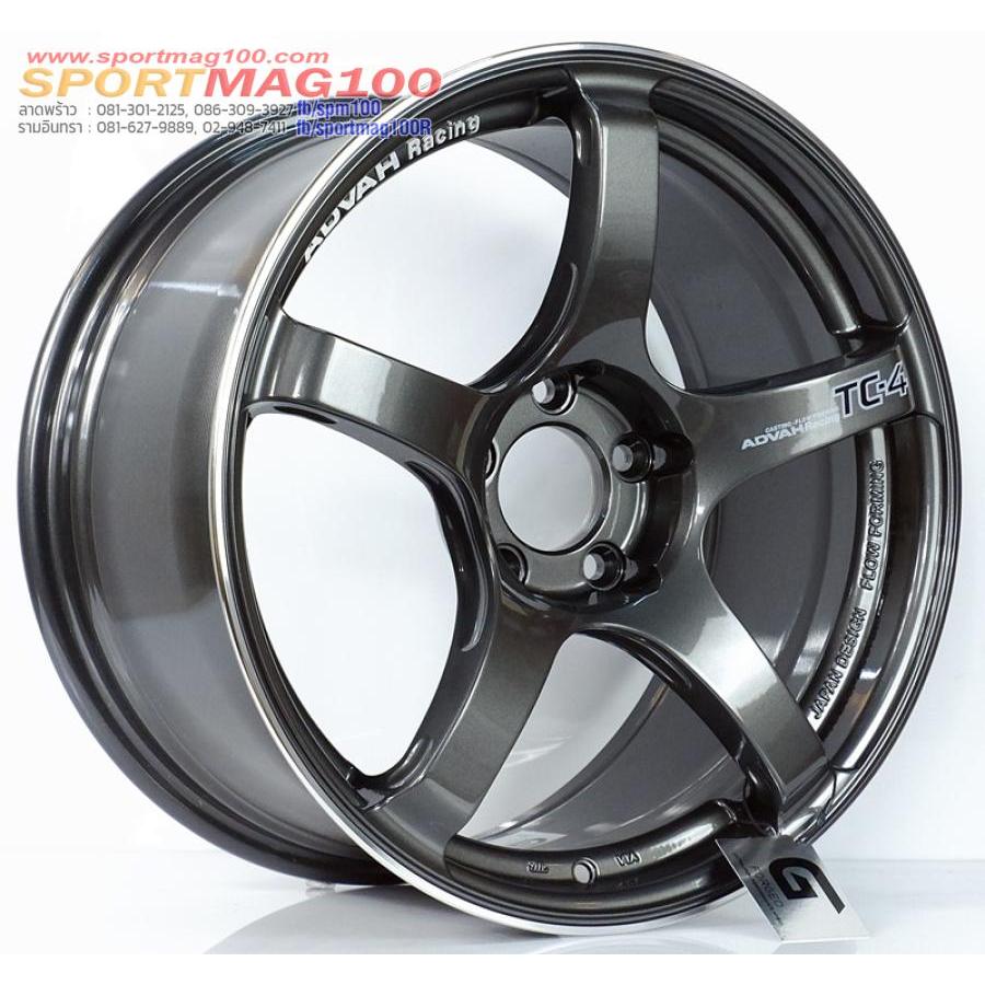 ล้อแม็กซ์ใหม่ลาย Advan TC4 5รู114 กันเมทาลิก สเปค 8.5-18นิ้ว Offset35[21356] | Shopee Thailand