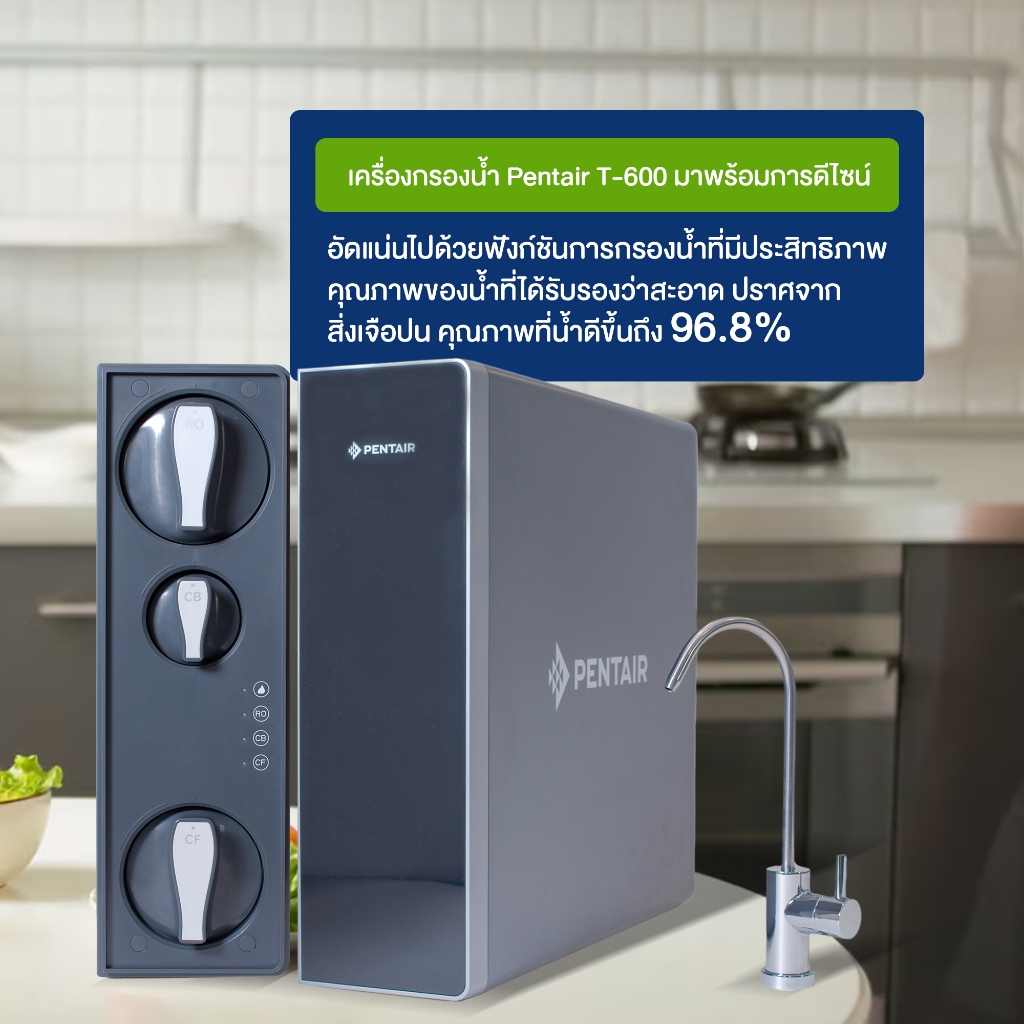 เครื่องกรองน้ำ Pentair รุ่น T600 | Shopee Thailand