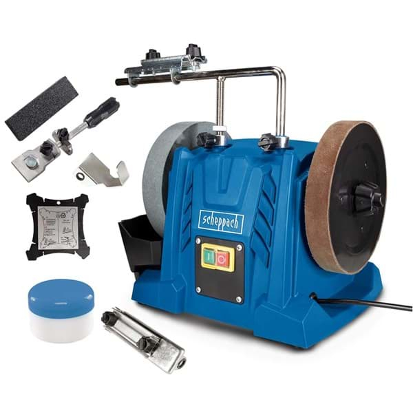 Scheppach TIGER5000S เครื่องลับใบมีดแบบเลี้ยงน้ำ 8 นิ้ว เครื่องลับคม ...