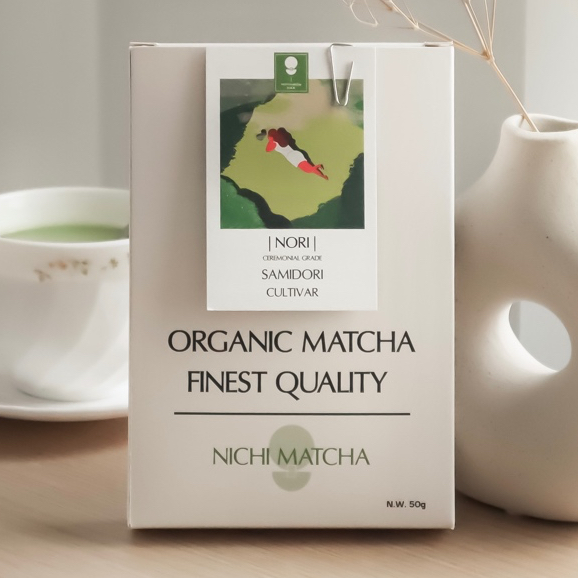 NICHI MATCHA | ผงมัทฉะอุจิสายพันธุ์เดียว Nori | Saemidori Single ...