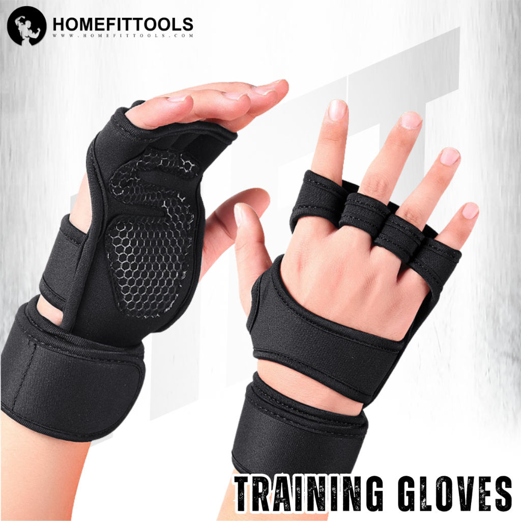 ถุงมือฟิตเนส ถุงมือออกกำลังกาย ถุงมือฟิตเนส ยกน้ำหนัก ยกเวท Weight Training Glove - Homefittools ...