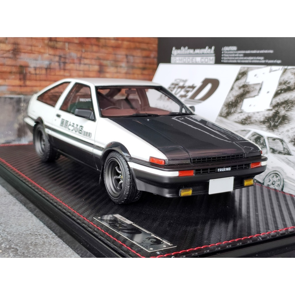 โมเดลรถAE86 โมเดลรถtoyotaAE86 * box defect * 1/18 ignition model IG2867 ...