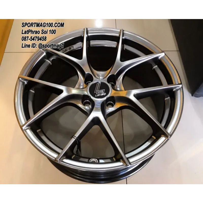 ล้อแม็กซ์ Lenso JAD Jager DYNA สีไฮเปอร์แบล็ค 7-16นิ้ว 4รู100 ET35 [17678] | Shopee Thailand