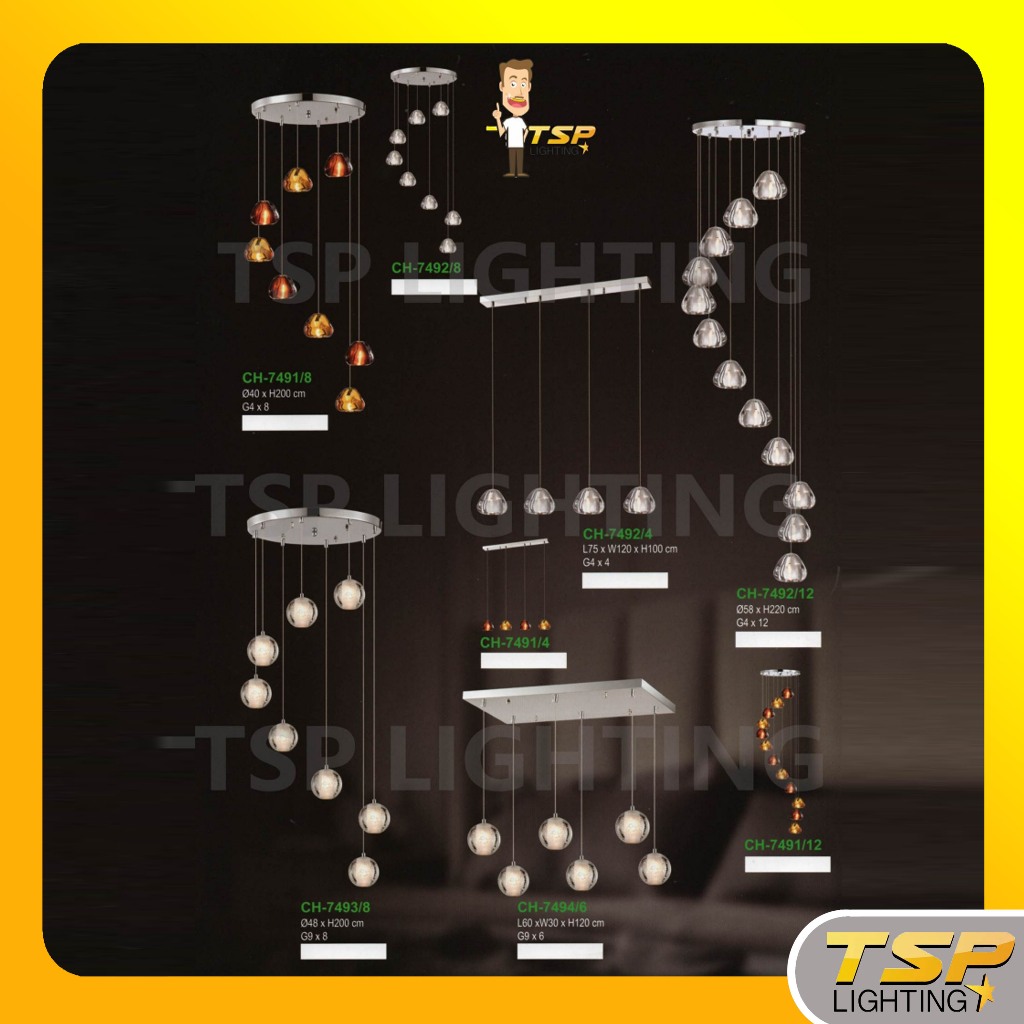 TSP Lighting │ โคมไฟห้อย โคมไฟเพดาน สไตล์โมเดิร์น | Shopee Thailand