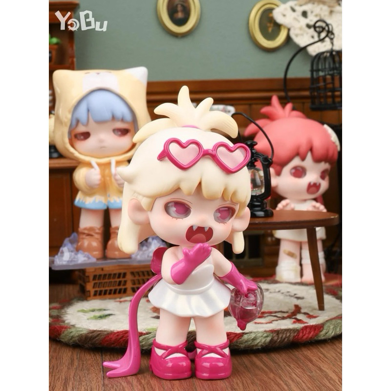 🌟ของแท้ พร้อมส่ง🌟 (เช็คการ์ด ระบุตัว fantasy) กล่องสุ่มโมเดล Manchao Yobu Inner Monologue Series ...