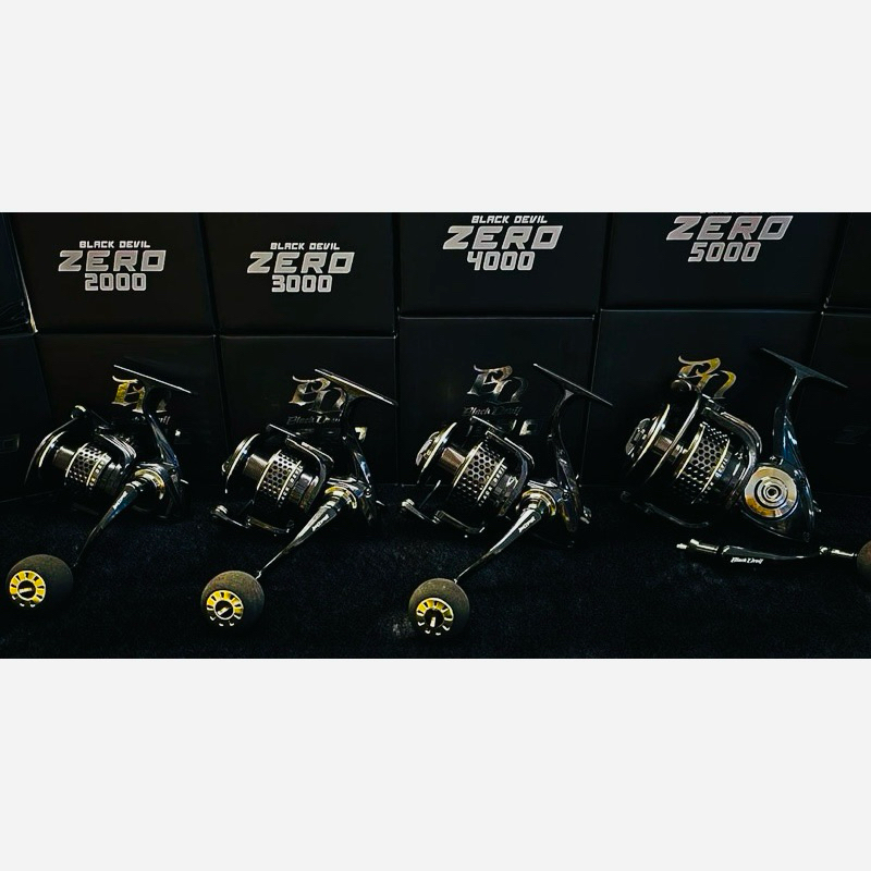 BLACK DEVIL ZERO รอกสปินนิ่ง แบล็ค เดวิล ซีโร่ ใหม่ล่าสุดครับ | Shopee ...