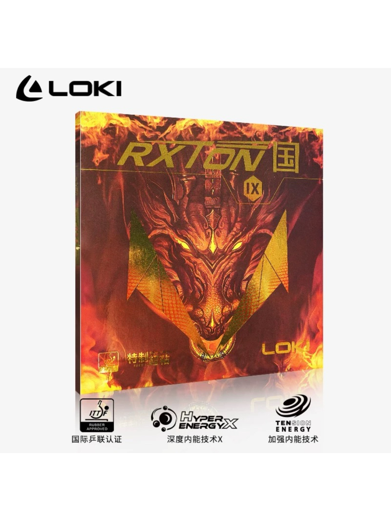 ยางปิงปอง Loki rxton 9 nation แท้100% (preorder) | Shopee Thailand