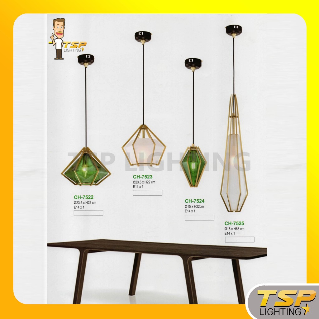 TSP Lighting │ Pendant light โคมไฟห้อย โคมไฟเพดานแก้ว สไตล์โมเดิร์น ...