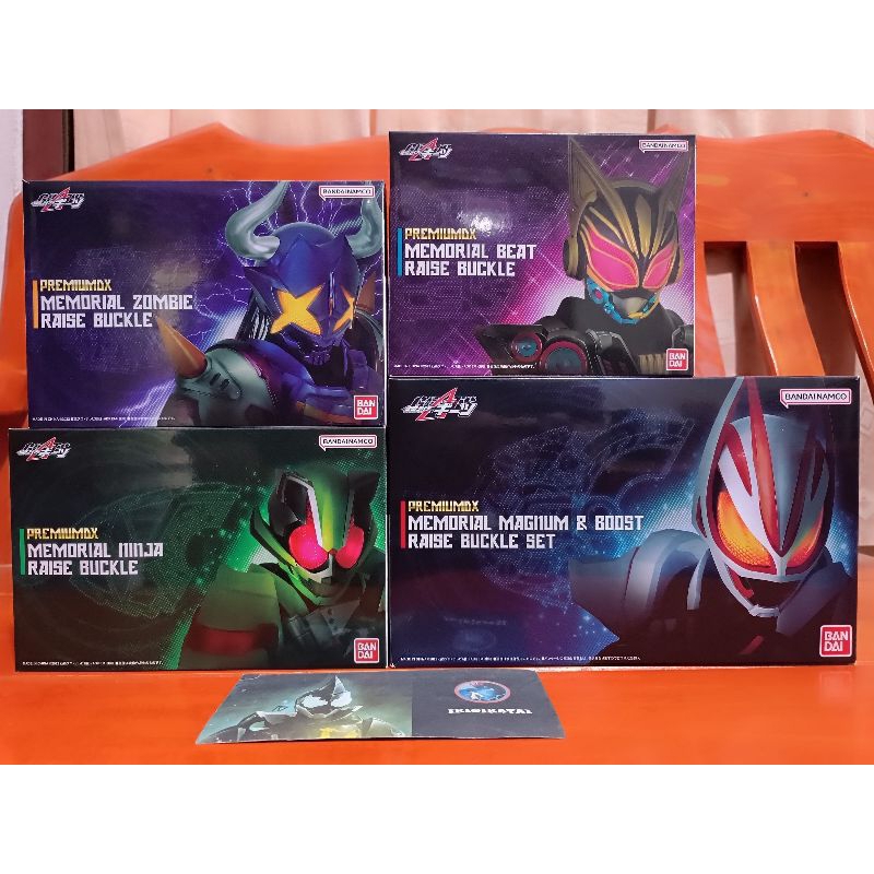 PDX - Memorial Raise Buckle มือ 1 ของแท้ พร้อมส่ง จาก KAMEN RIDER GEATS ...