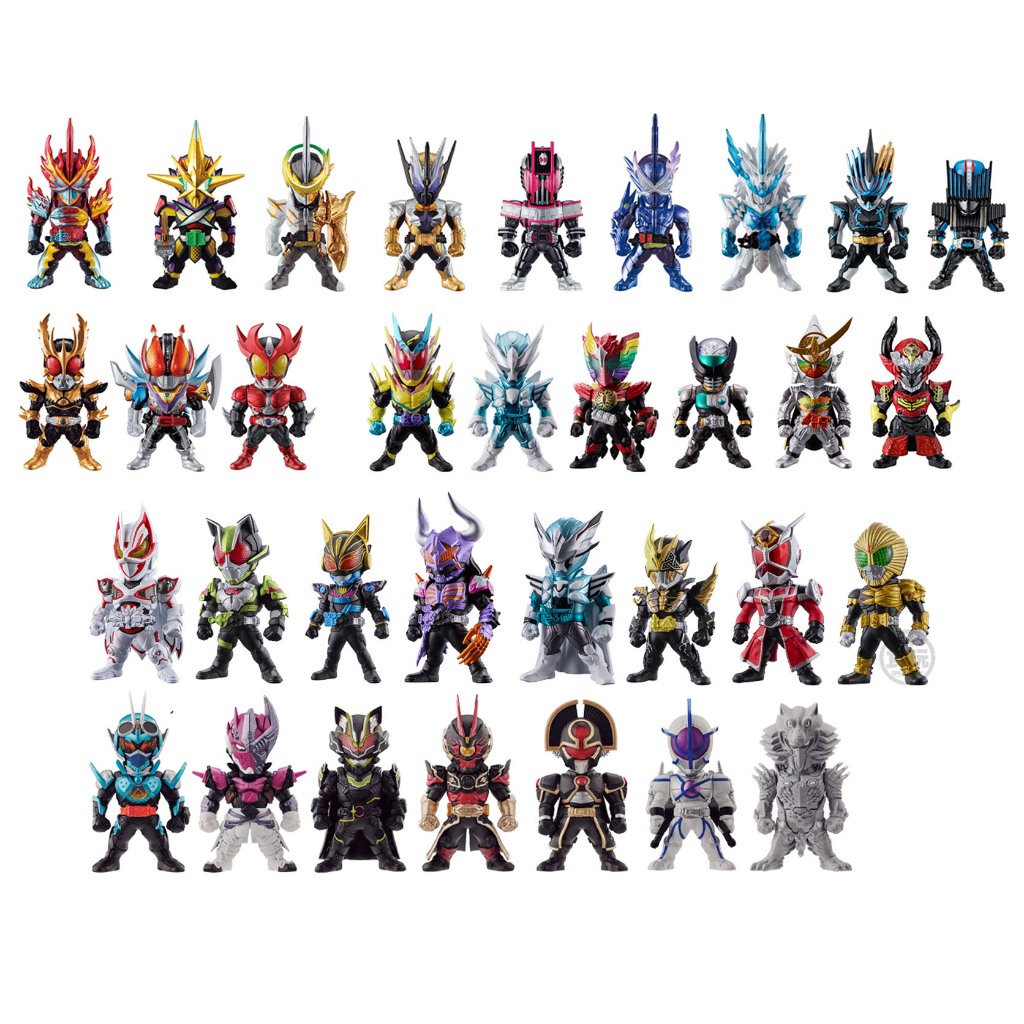 CONVERGE ALL KAMEN RIDER Masked Rider Zero One Decade Geats Gotchard ...