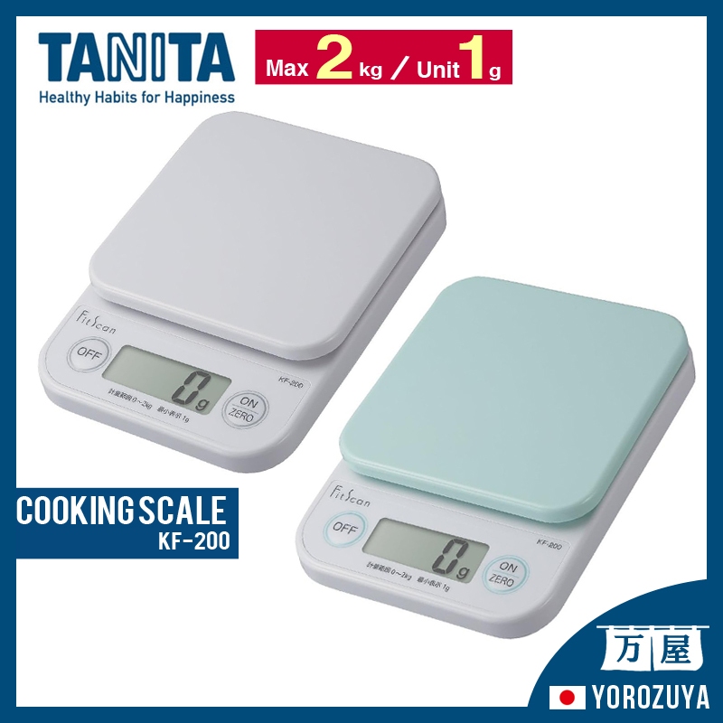 [ KF-200 / ~2kg / 1g unit ] TANITA JAPAN เครื่องชั่งน้ำหนักในครัว ...