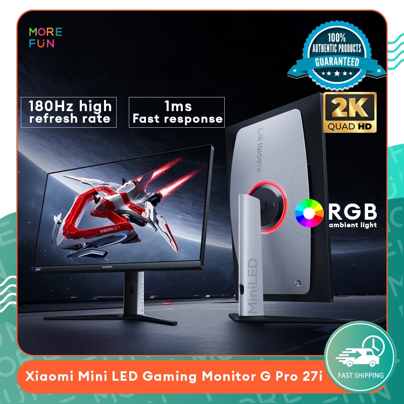 Xiaomi Mini LED Gaming Monitor G Pro 27i (57449) E-sports monitor Free ...