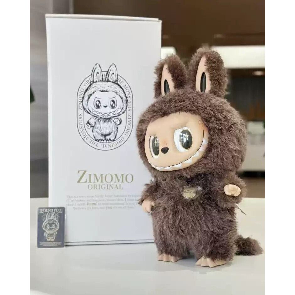 Zimomo THE MONSTERS - I FOUND YOU Vinyl Face Doll Pop Mart ซิโมโม่น้ำตาล LABUBU V.1 กทม.ส่งด่วน ...