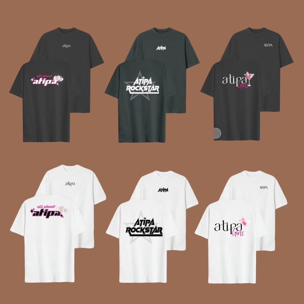 Atipashop - ROCKSTAR ATIPA T-SHIRT เสื้อยืด เสื้อโอเวอร์ไซส์ สกรีนลาย ...