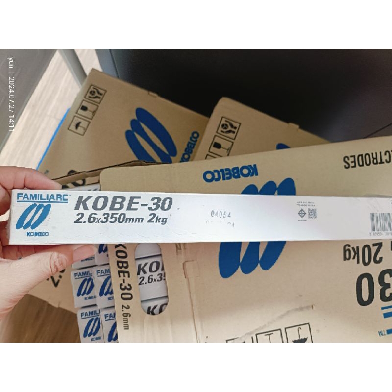 ลวดเชื่อมเหล็ก KOBE-30 ขนาด 2.6x350mm แบ่งขาย 2 kg. | Shopee Thailand