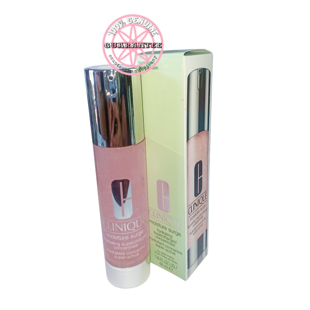 แท้ป้ายไทย CLINIQUE Moisture Surge Hydrating Supercharged Concentrate 48mL ซีรั่มสำหรับผิวแห้ง ...