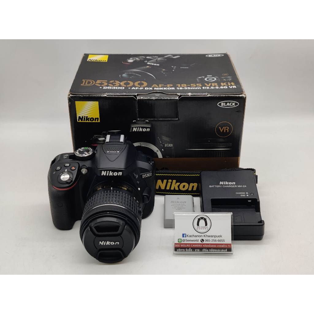 Nikon D5300+Kit 18-55 สภาพ 98% | Shopee Thailand