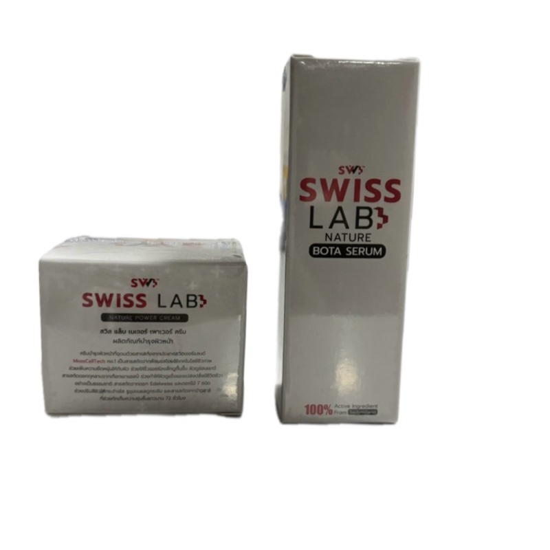 Serum SwissLab ขนาด 30 ml. Swiss Lab Nature Power Cream | Shopee Thailand