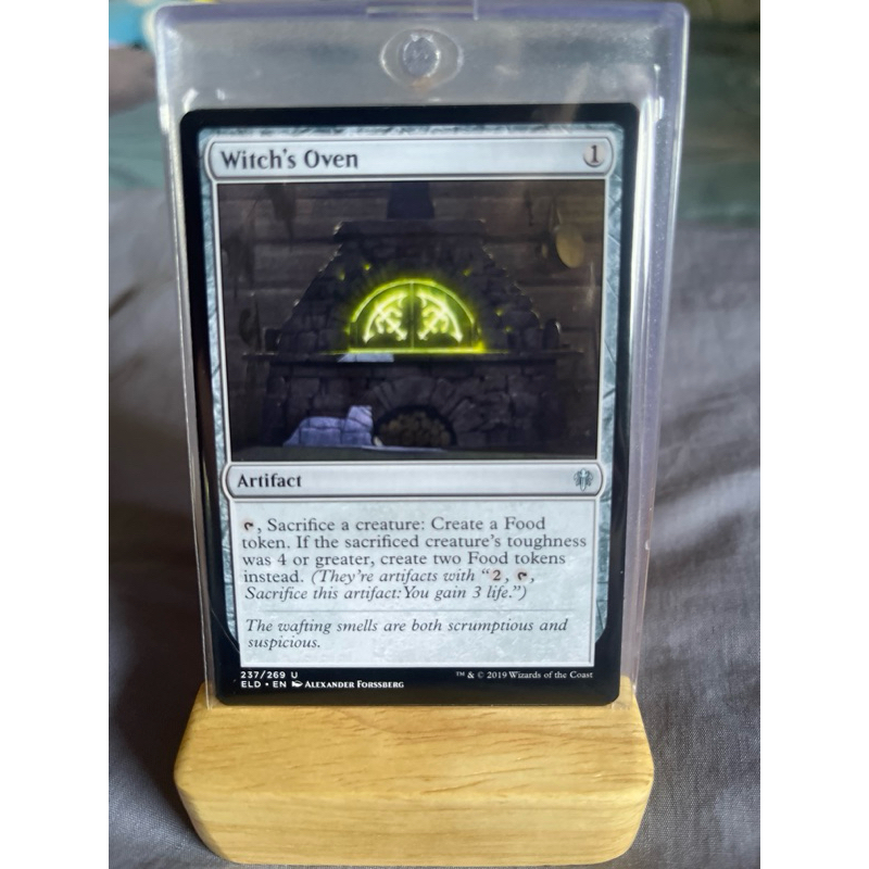 การ์ด MTG Witch’s Oven Artifact Magic the Gathering EDH รุ่น THB สภาพ ...