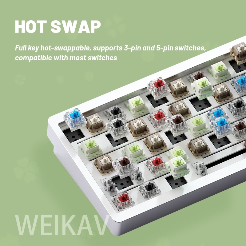 [โค้ดคุ้มลด 20%] Lucky65 V2 (Pre-Built) Aeikav Full Kit Tri-Mode weikav ...