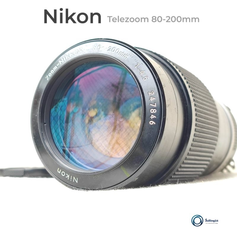 เลนส์ Nikon Nikkor zoom 80-200 mm F4.5 (32) Mount ai | Shopee Thailand