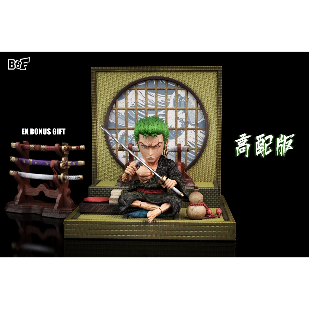 BBF Studio - Zoro Sitting ** ได้ของแถม Bonus Gift ** โมเดล เรซิ่น ของ ...