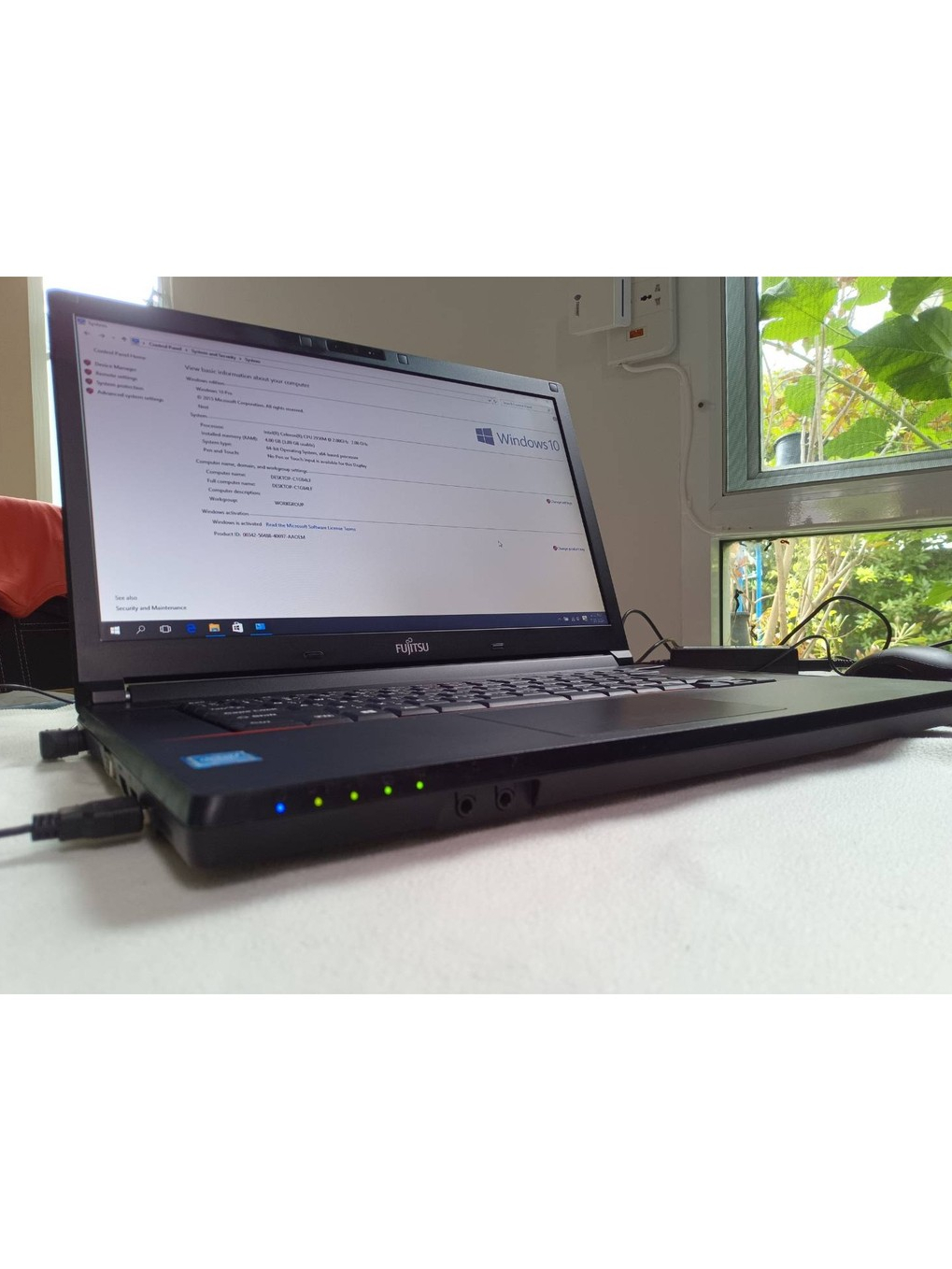 โน๊ตบุ๊คมือสอง FUJITSU รุ่น A574 LIFEBOOK Intel Celeron ทำงาน เล่นเกมส์ ...